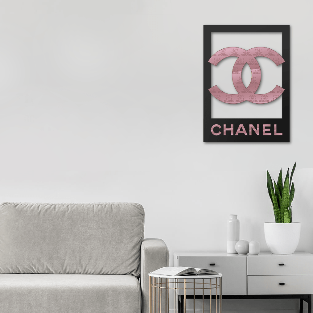 QUADRO DECORATIVO - CHANEL - TEROM Laser