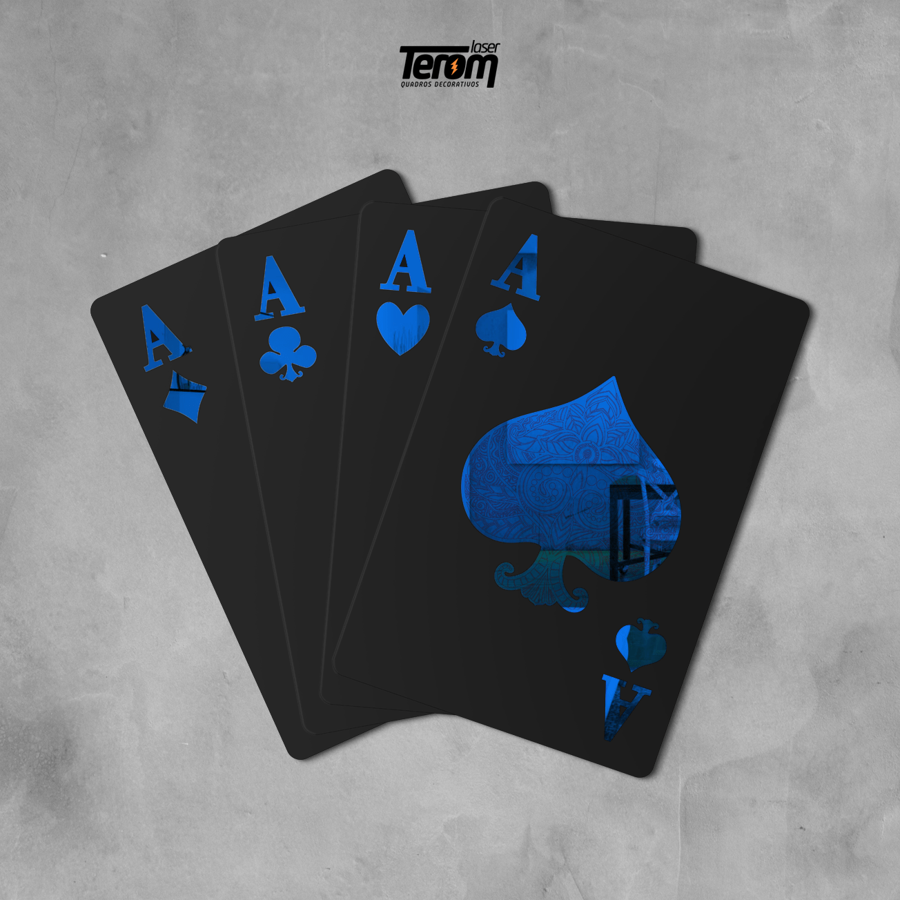 Quadro 4 Ases - TEROM Laser