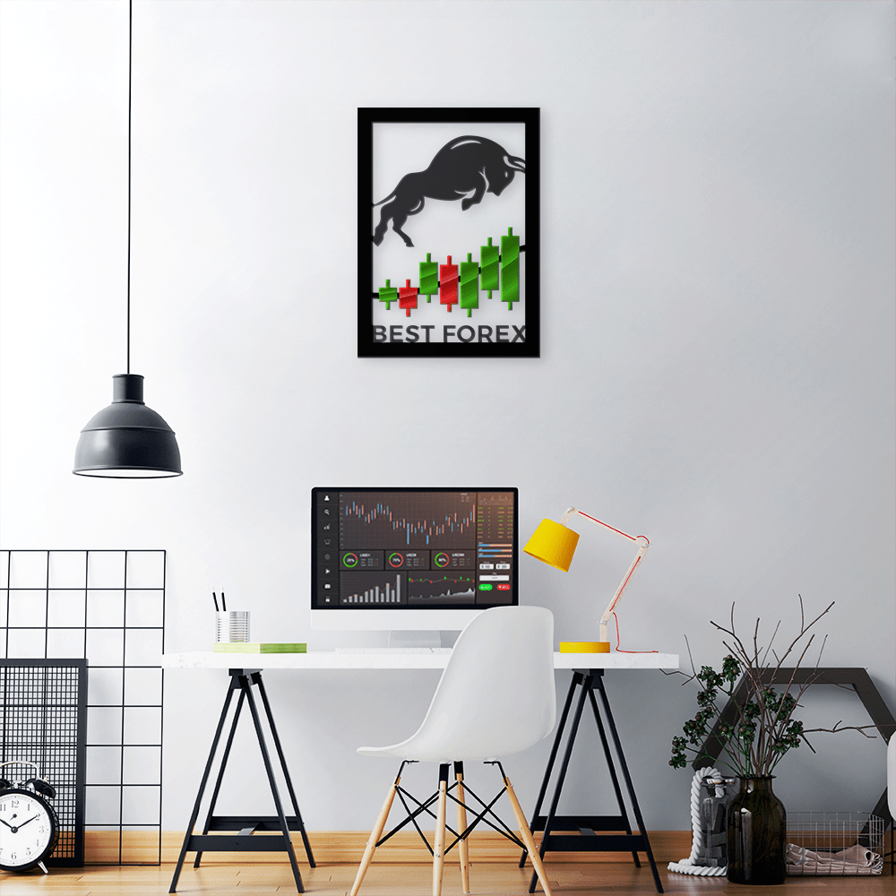 QUADRO DECORATIVO - BEST FOREX - TEROM Laser