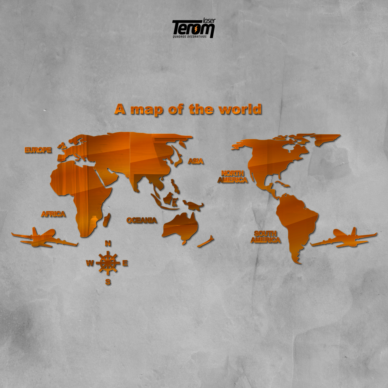 MAPA MUNDI TRAVELS - TEROM Laser
